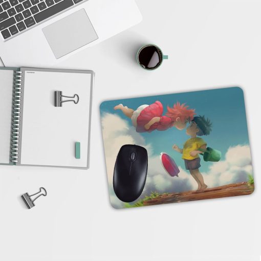 Flying Anime Boy Mouse Pad - Zapvi