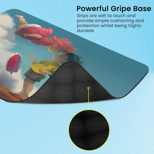 Flying Anime Boy Mouse Pad - Zapvi