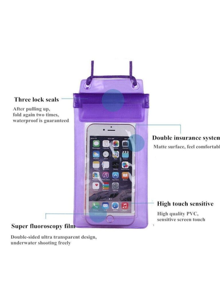 Waterproof Plastic Mobile Cover for Rain - Zapvi