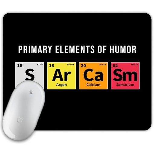 Primary Elements Humor Mouse Pad - Zapvi