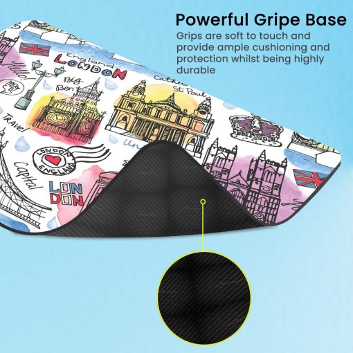 Vector London Landmark Mouse Pad - Zapvi