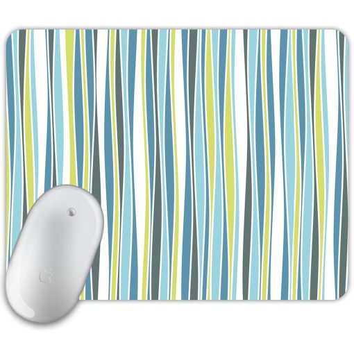 Seamless Ripple Pattern Mouse Pad - Zapvi