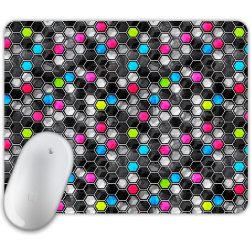 Grid Seamless Pattern Mouse Pad - Zapvi