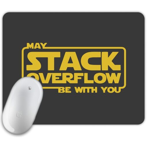 May Stack Overflow Mouse Pad - Zapvi