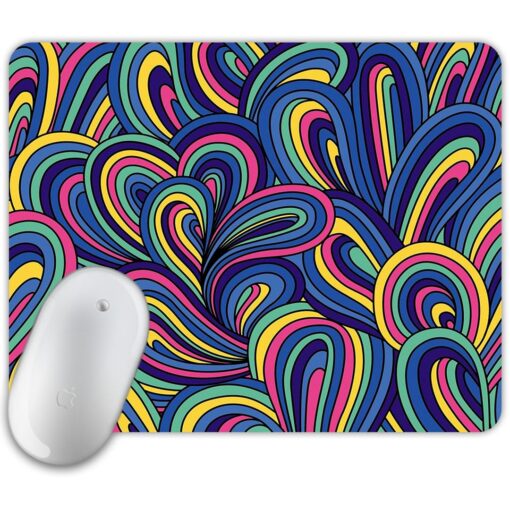 Vector Seamless Abstract Mouse Pad - Zapvi