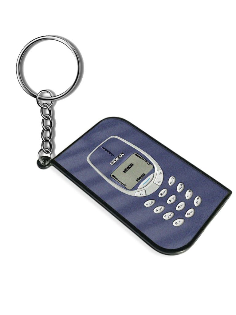 Buy Nokia 3310 Printed Curverectangle Keychain at ₹ 29 Only