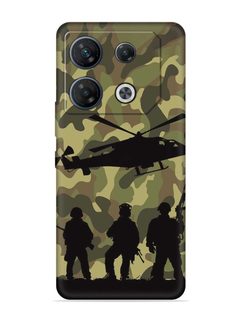 Buy Army Heros Embossed Soft Silicone Case for Infinix Gt 10 Pro (5G ...
