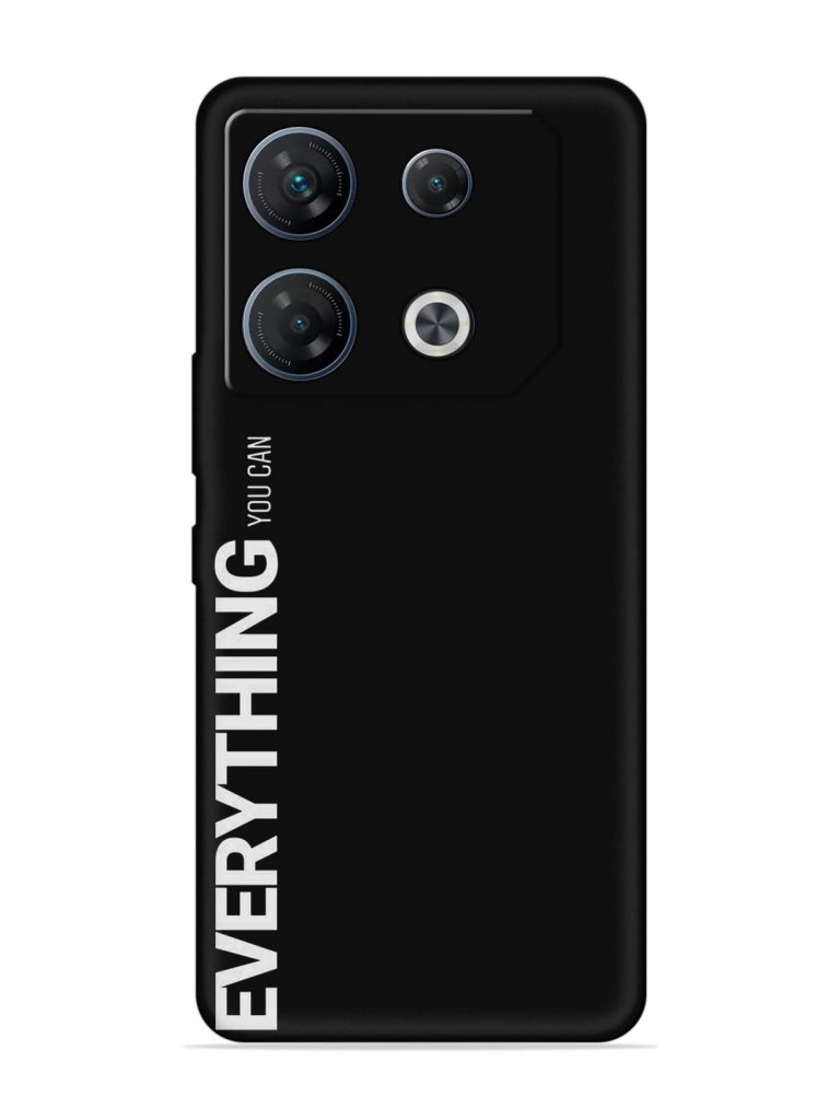 Buy Everything You Can Embossed Soft Silicone Case for Infinix Gt 10 ...