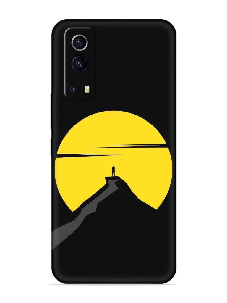 Buy Black Ultra Vector Embossed Soft Silicone Case for Iqoo Z3 (5G) at ...