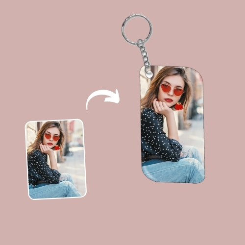 Photo Keychain | Buy Customized Keychain Online India at Zapvi
