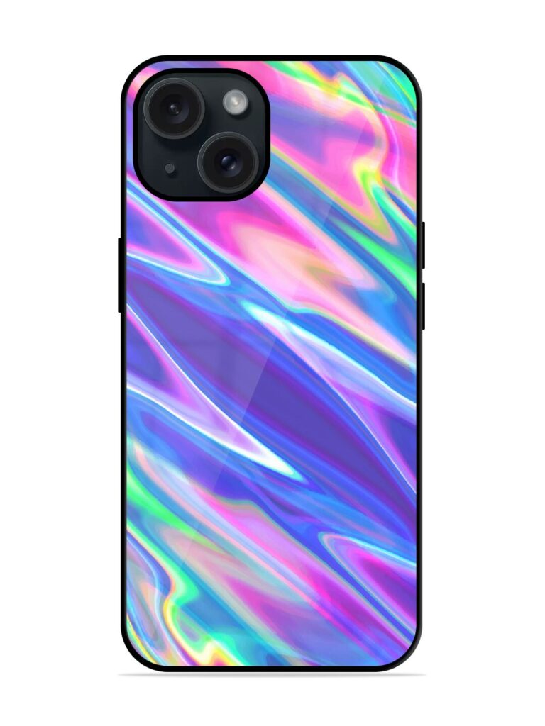 Buy Colorful Wave Technology Glossy Metal TPU Case at Rs. 249 Only - Zapvi