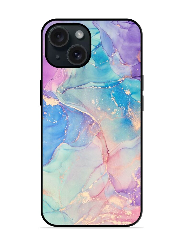 Buy Alcohol Ink Colors Glossy Metal TPU Case at Rs. 249 Only - Zapvi