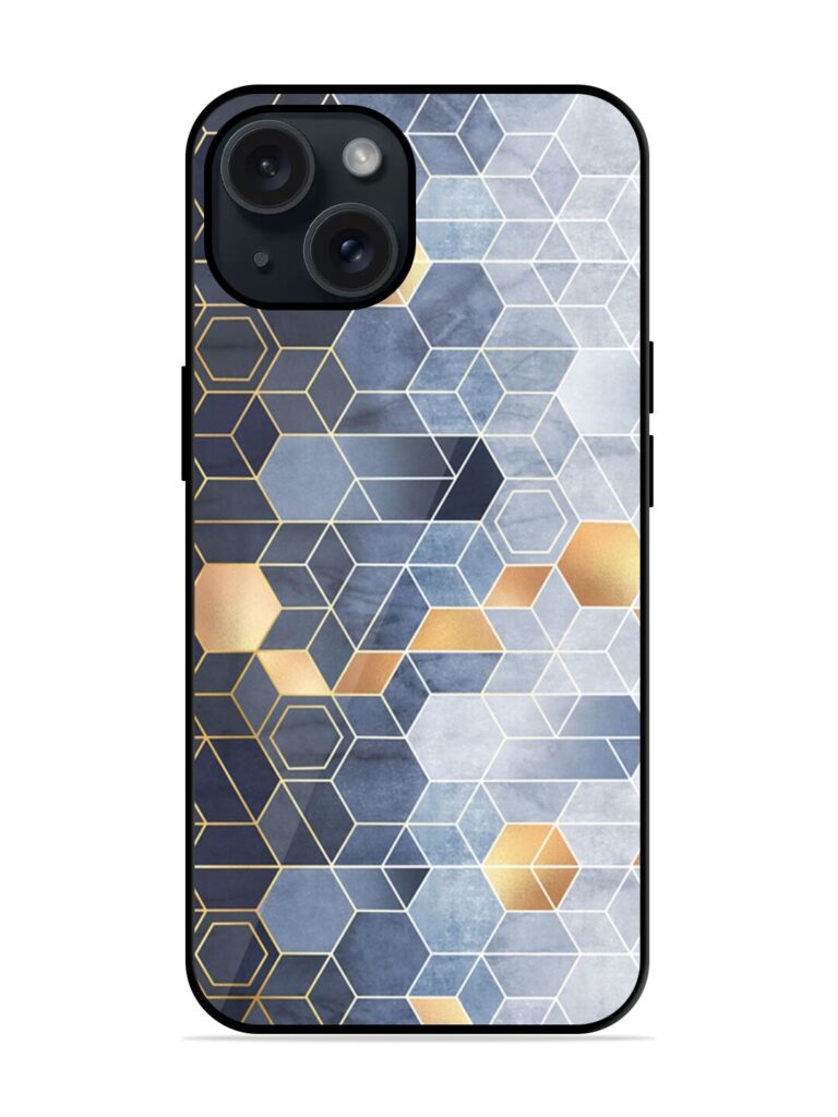 Buy Geometric Abstraction Hexagons Glossy Metal TPU Case at Rs. 249 ...