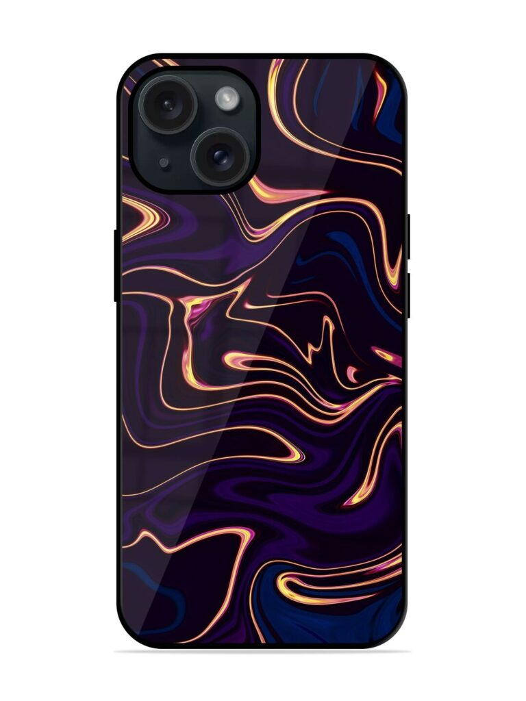 Buy Fluid Art Glossy Metal TPU Case at Rs. 249 Only - Zapvi