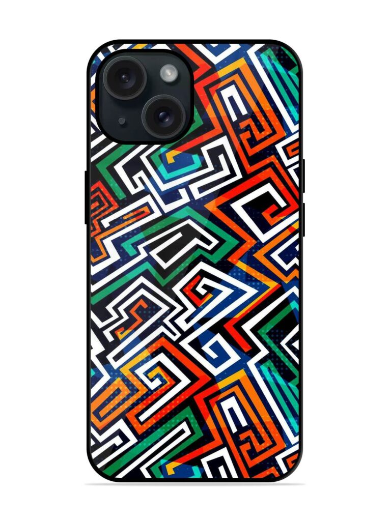 Buy Abstract Maze Seamless Glossy Metal TPU Case at Rs. 249 Only - Zapvi