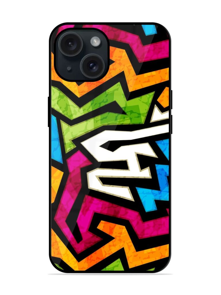 Buy Colored Graffiti Seamless Glossy Metal TPU Case at Rs. 249 Only - Zapvi