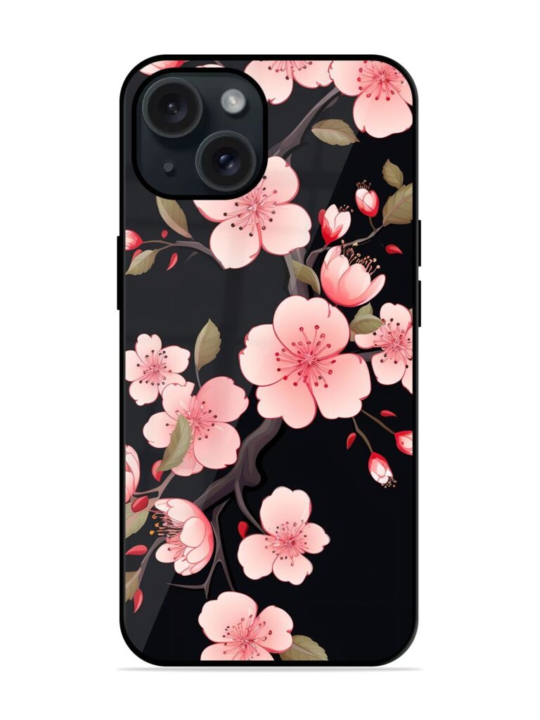 Buy Cherry Blossom Glossy Metal TPU Case at Rs. 249 Only - Zapvi