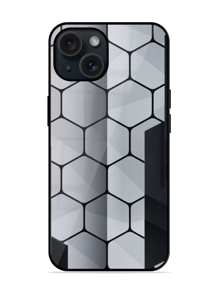 Buy Hexagon Pattern Glossy Metal TPU Case at Rs. 249 Only - Zapvi