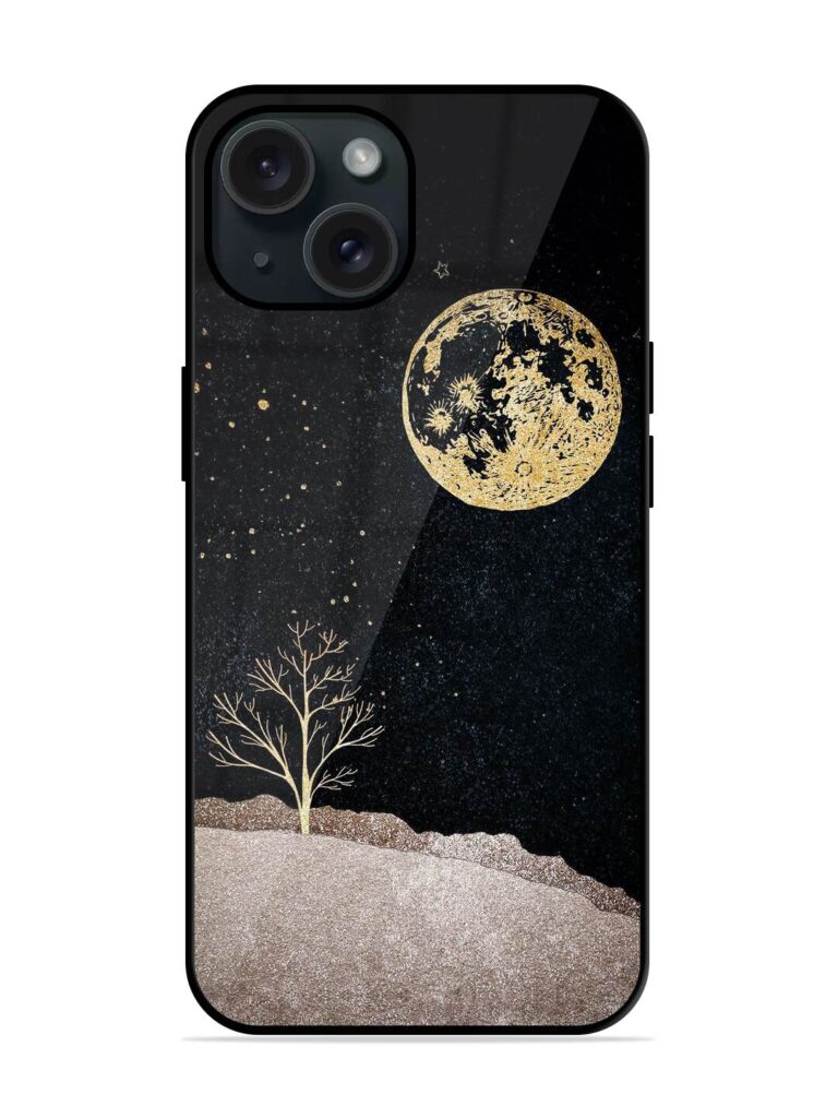 Buy Moon Pic Tonight Glossy Metal TPU Case at Rs. 249 Only - Zapvi