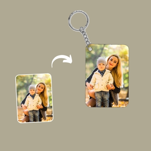 Photo Keychain | Buy Customized Keychain Online India at Zapvi