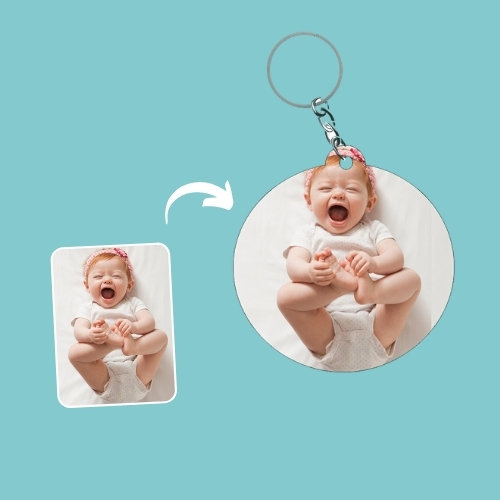 Photo Keychain | Buy Customized Keychain Online India at Zapvi