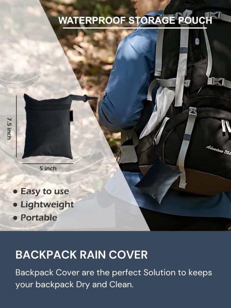 Waterproof Backpack Cover - Zapvi