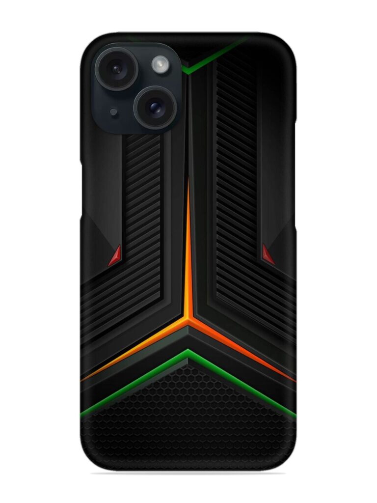 Buy Orange Triangle Light Snap Case at Rs. 99 Only - Zapvi