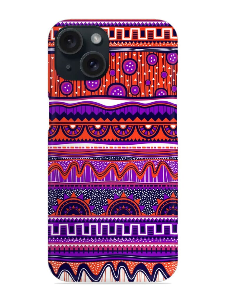 Buy Ethnic Seamless Pattern Snap Case at Rs. 99 Only - Zapvi