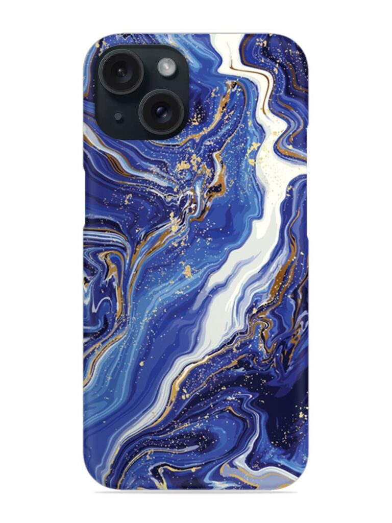 Buy Blue Marble Gold Snap Case at Rs. 99 Only - Zapvi