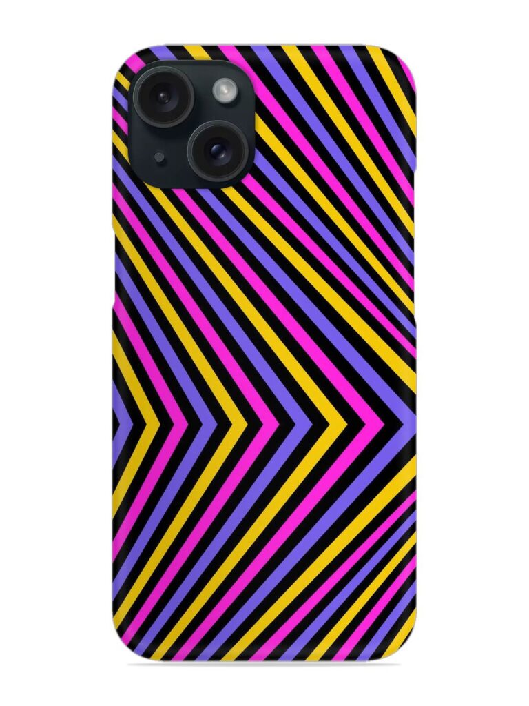 Buy Diagonal Striped Pattern Snap Case at Rs. 99 Only - Zapvi