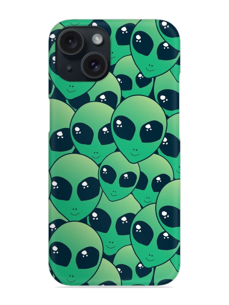 Buy Green Gradient Alien Snap Case at Rs. 99 Only - Zapvi