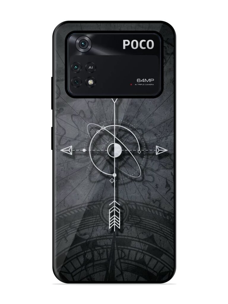 Buy Lighting Cross Glossy Metal Phone Cover for Poco M4 Pro (4G) at Rs ...