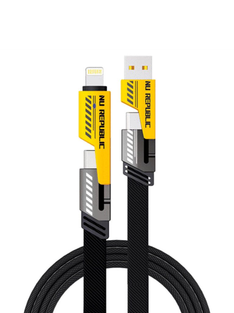 4 in1 Super Fast Charging Data Cable - Zapvi