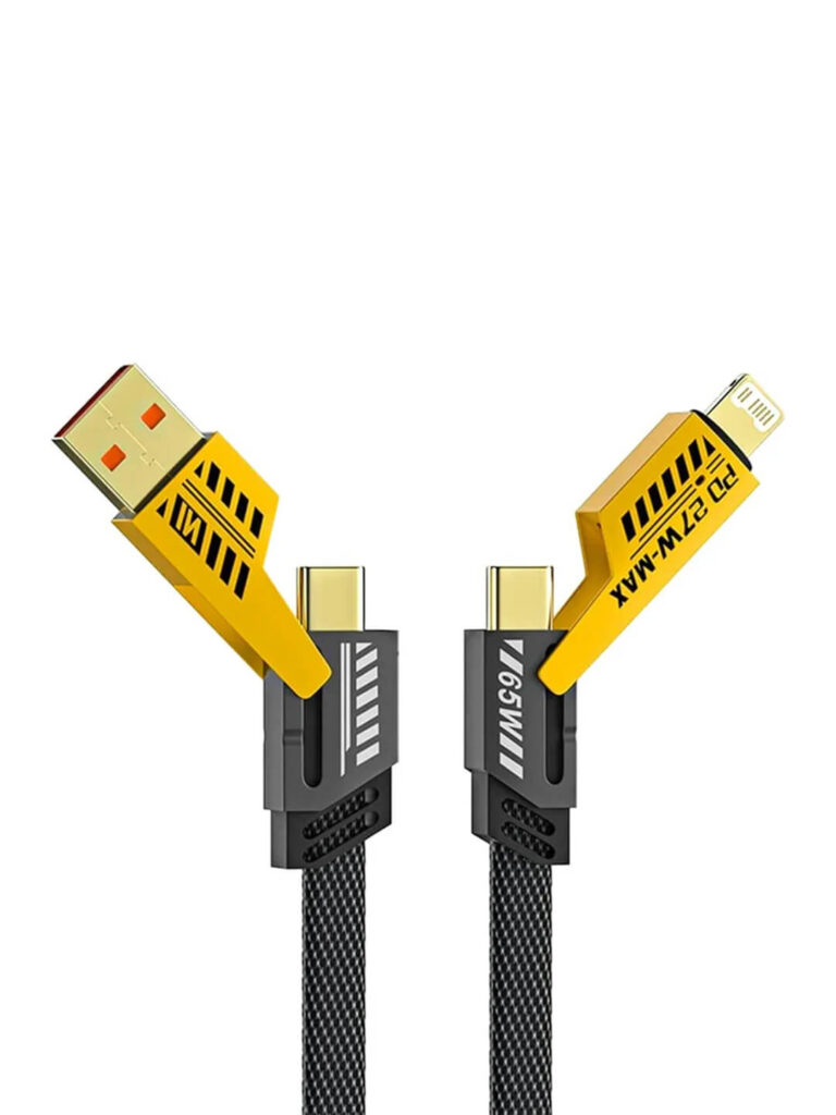 4 in1 Super Fast Charging Data Cable - Zapvi