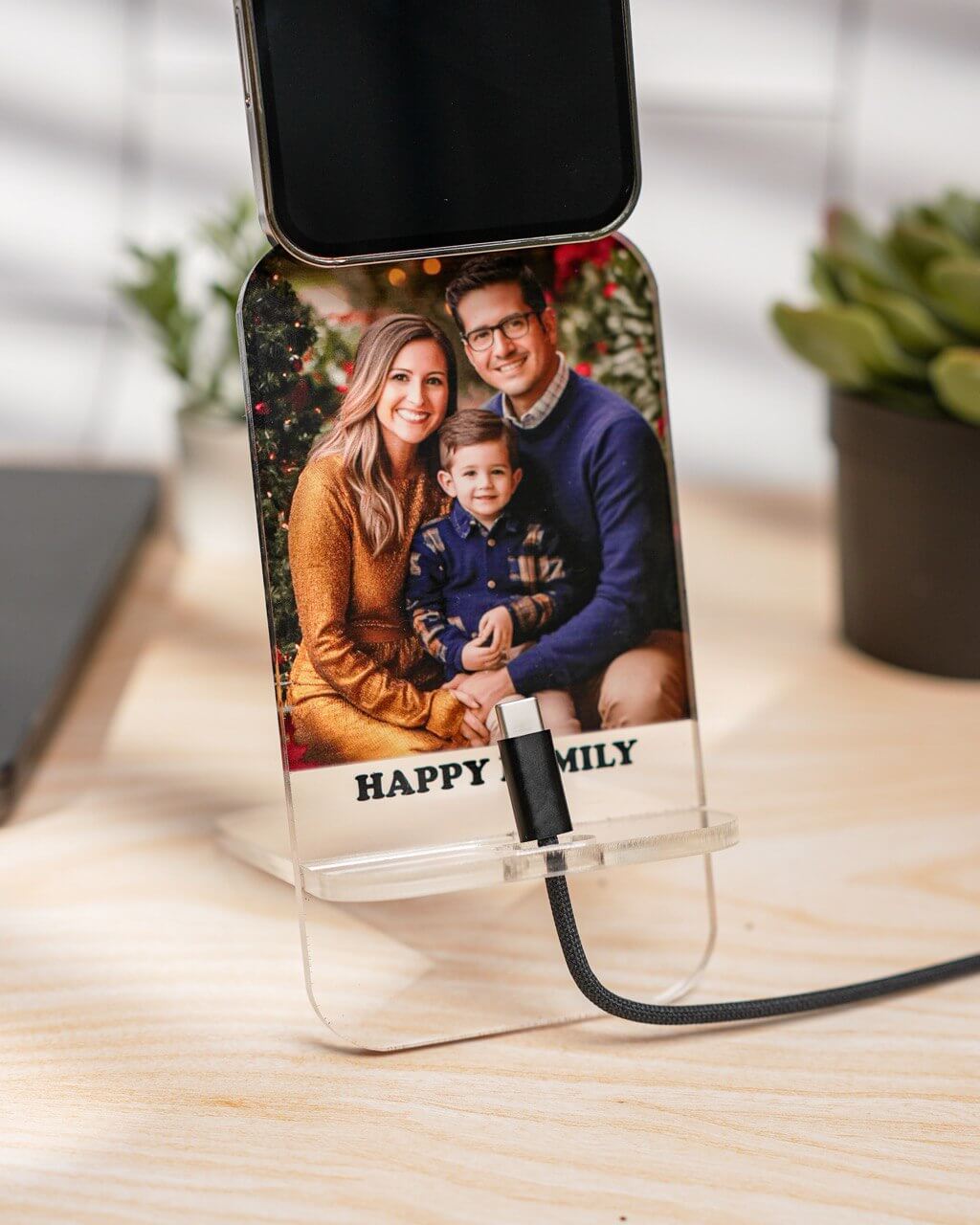 Custom Mobile Stand – Stylish & Sturdy Phone Holder for Desk