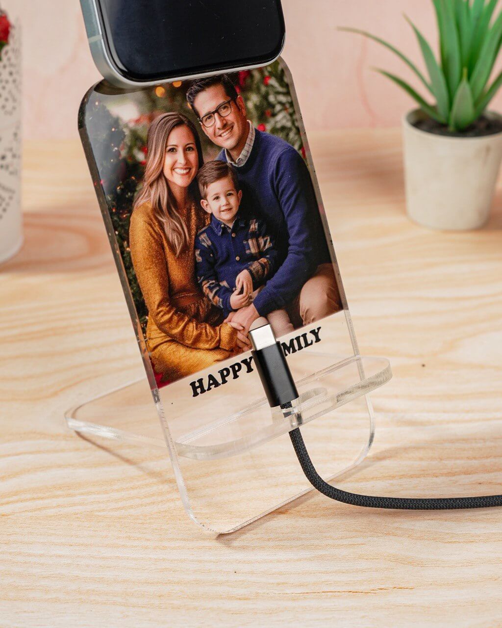Custom Mobile Stand – Stylish & Sturdy Phone Holder for Desk