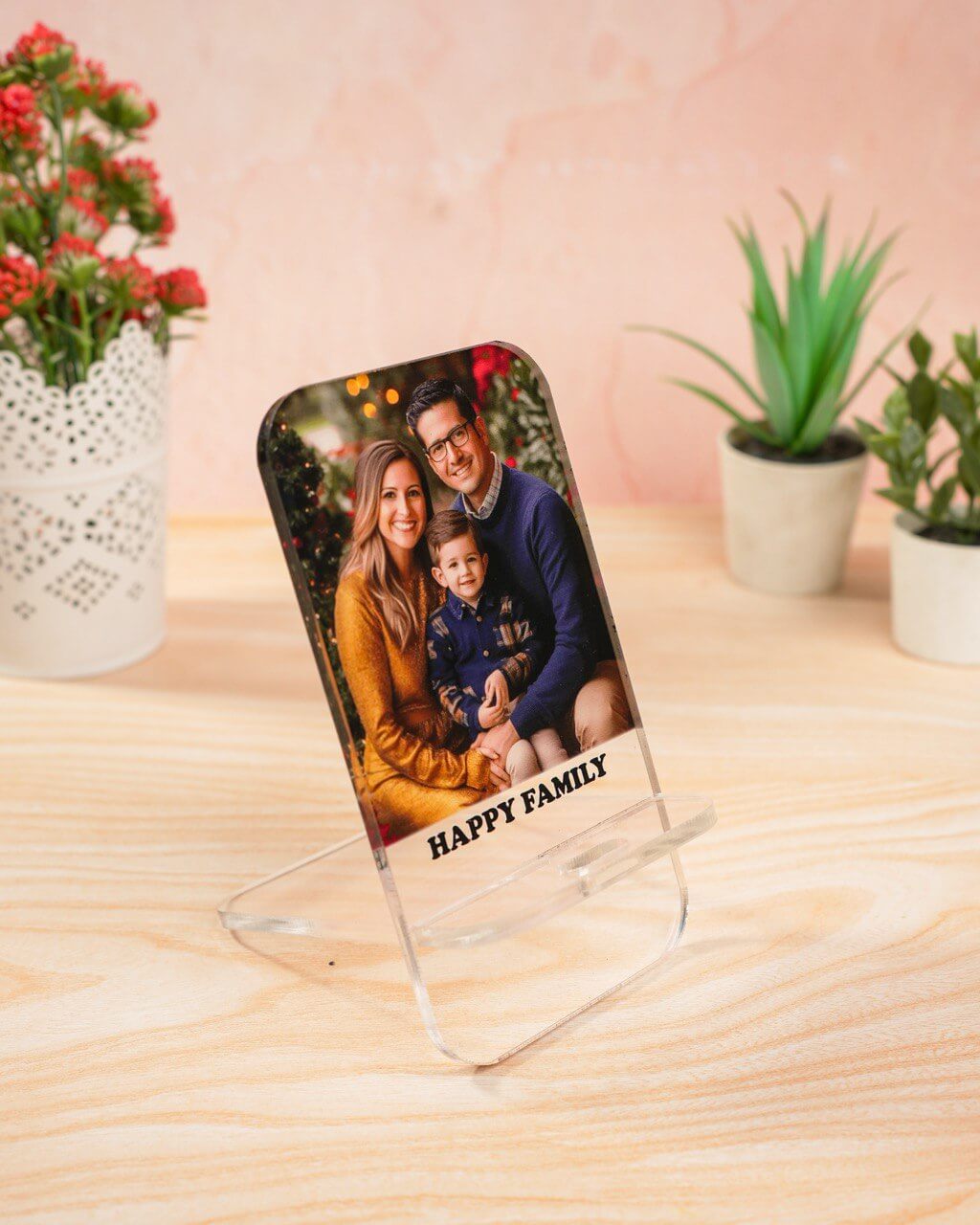 Custom Mobile Stand – Stylish & Sturdy Phone Holder for Desk