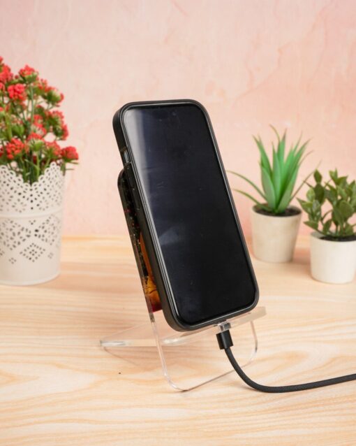 Custom Mobile Stand – Stylish & Sturdy Phone Holder for Desk