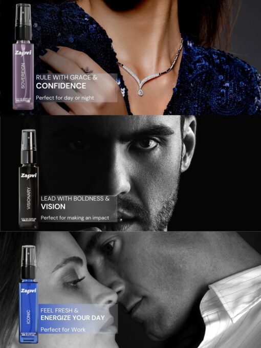 Sovereign, Visionary & Iconic Luxury Perfume Gift Set – 3 x 8ml - Zapvi