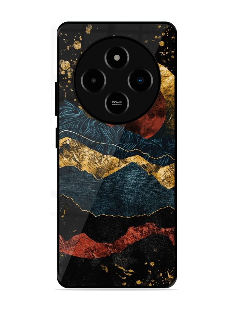 Buy Gold Painting View Glossy Metal Phone Cover for Poco M7 (5G) at Rs ...