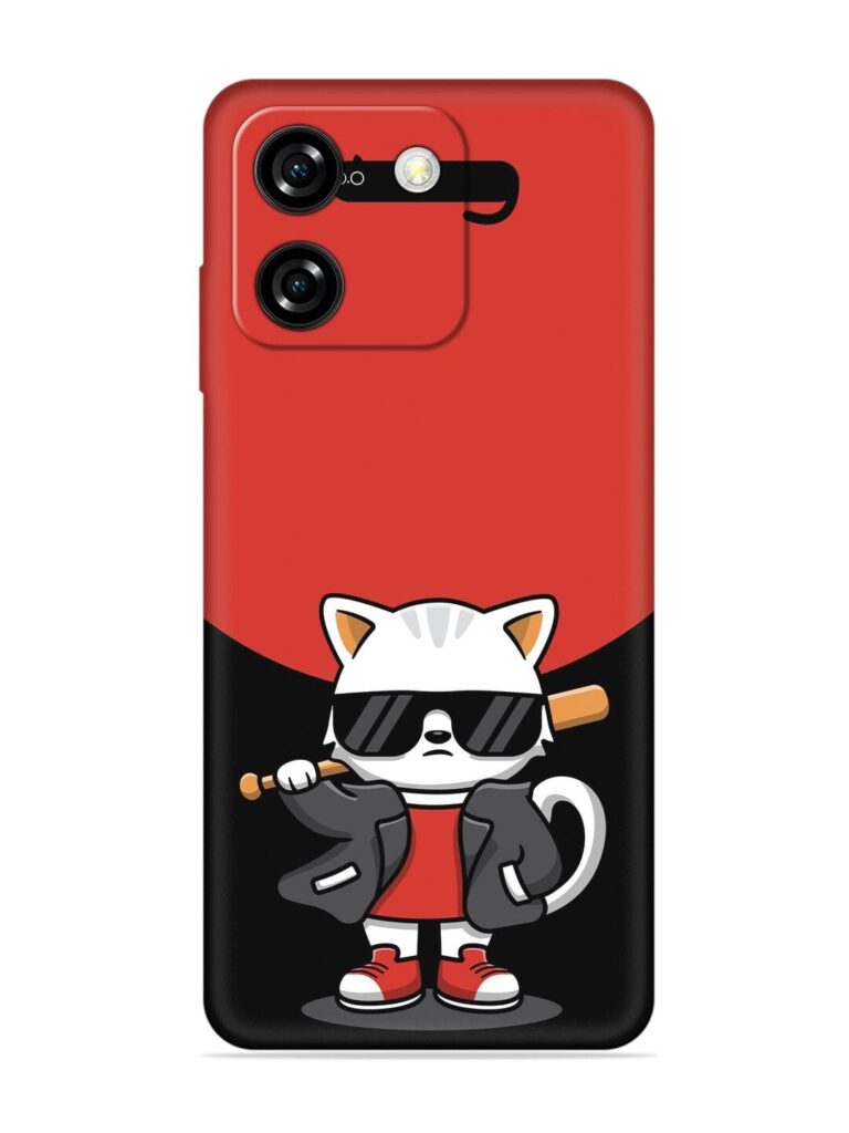 Buy Cool Little Bear Cartoon Embossed Soft Silicone Case for Lava Yuva ...