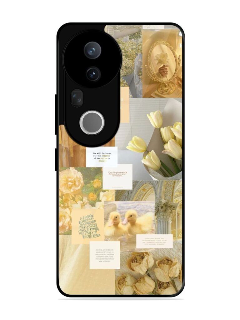 Golden Hour Mood Board SoftSnap Case for Vivo T4 Ultra (5G) - Zapvi