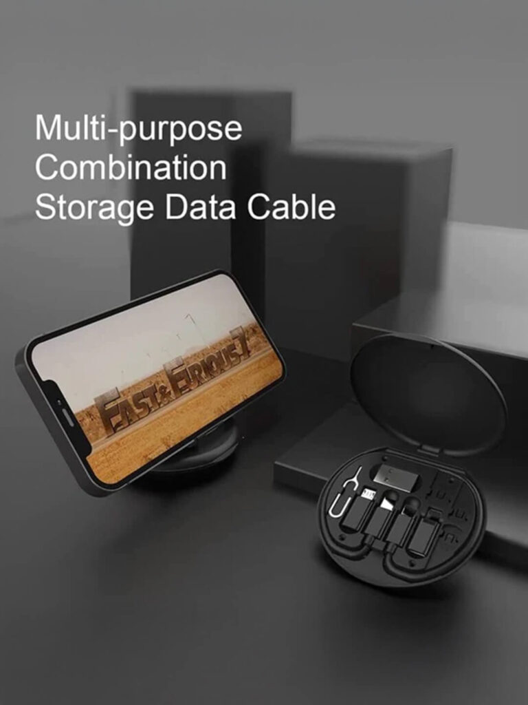 All in One 60W USB Fast Charging Travel Data Cable Set - Zapvi